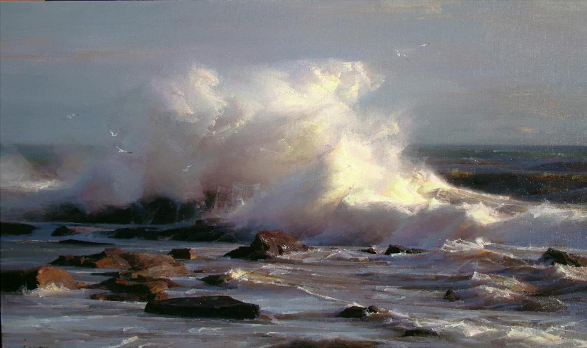 Ruo Li Painting Demonstration | Carmel Visual Arts