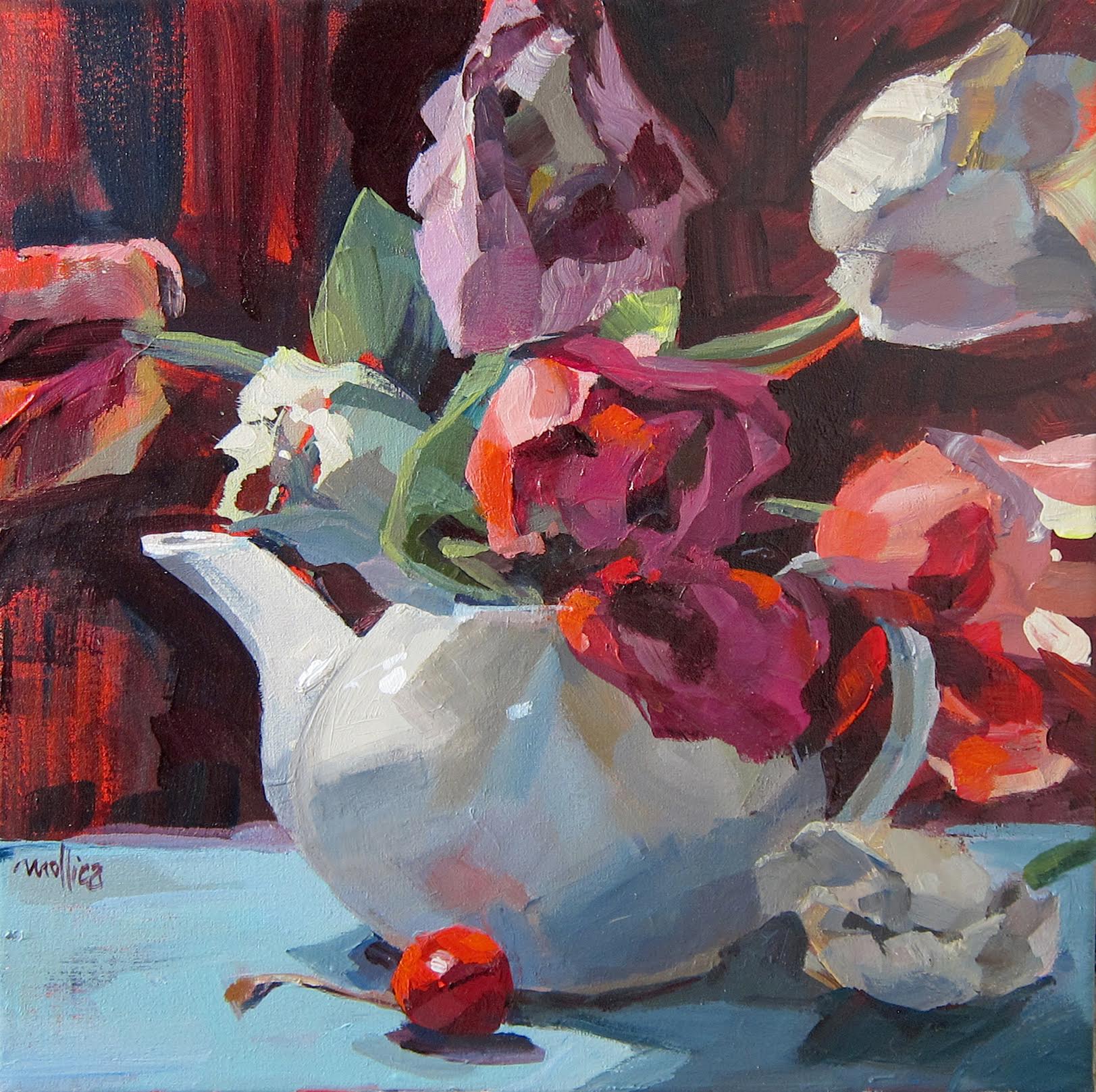 Patti Mollica Workshop — Painting Fast, Loose and Bold — acrylics/oils