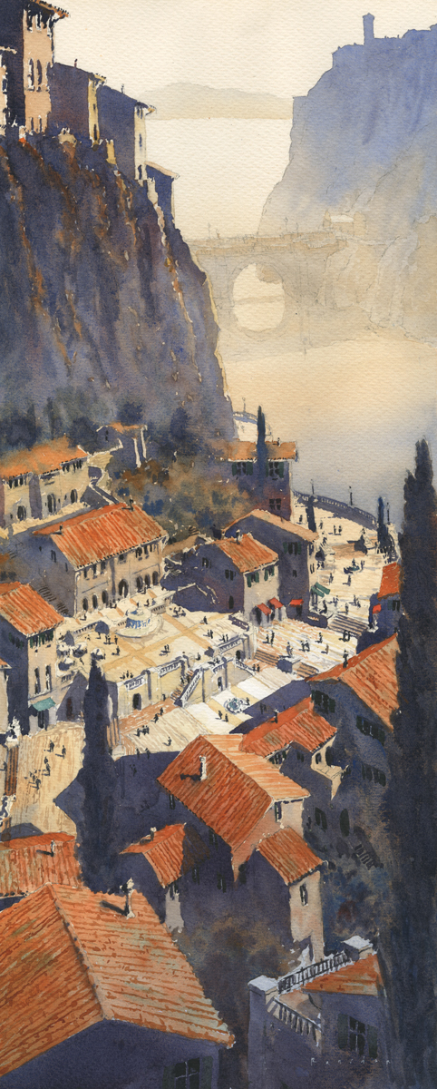 Michael Reardon Watercolor Workshop in Carmel, California | May 2019