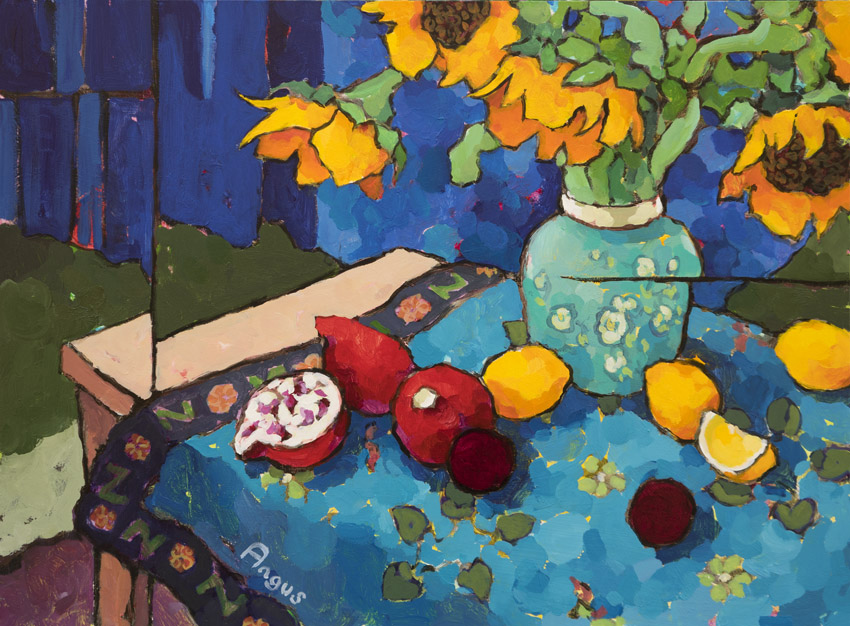 Angus Wilson Workshop — Great confidence in Color and Design