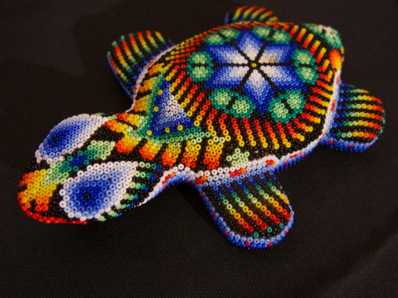 huichol-indigenous-beaded-turtle • Carmel Visual Arts
