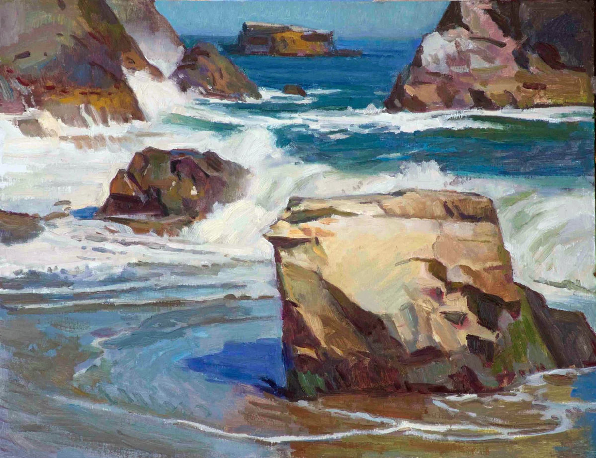 Ray Roberts — Seascape Painting • Carmel Visual Arts