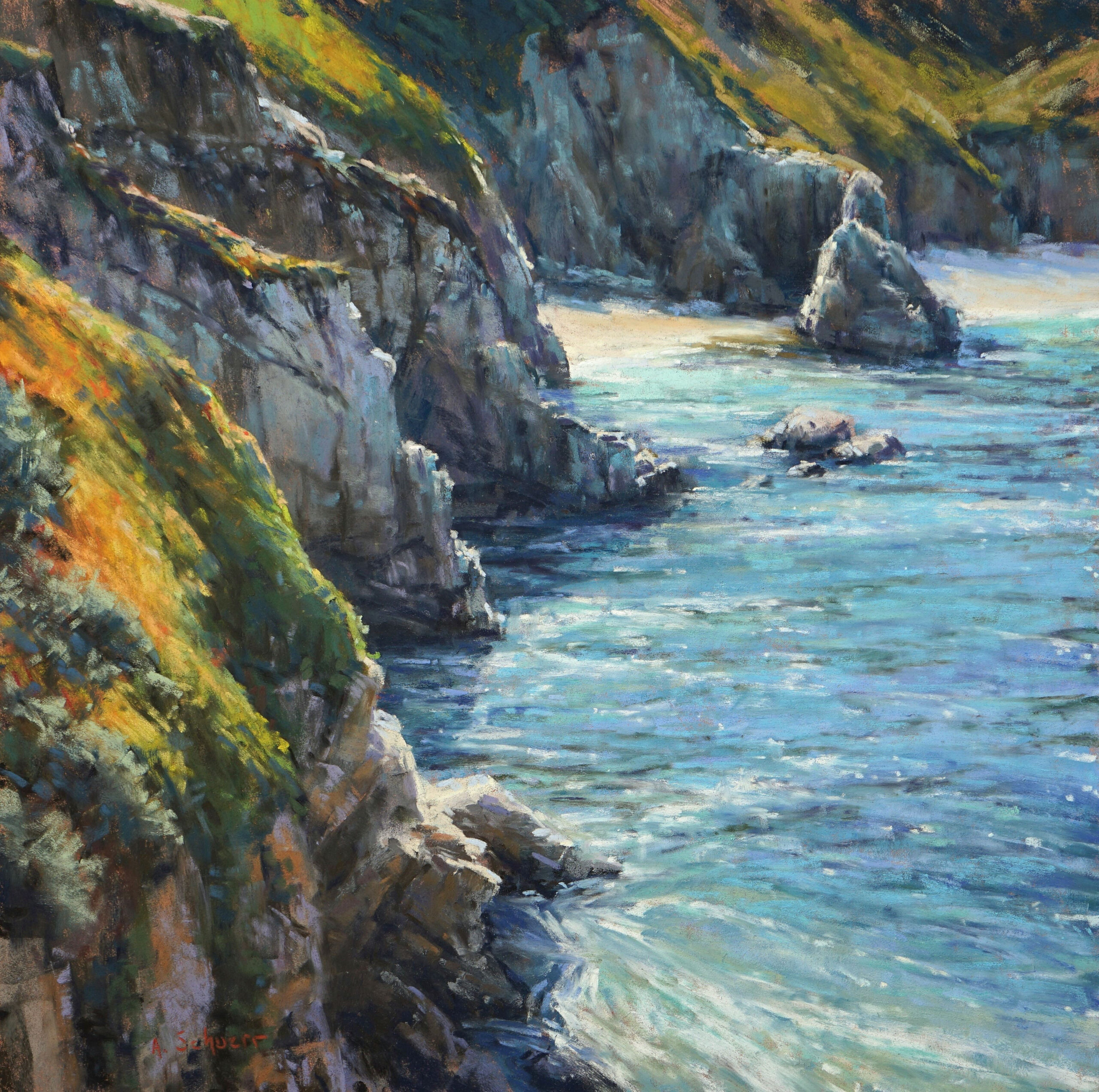 Aaron Schuerr Coastal Painting Workshop • Carmel Visual Arts