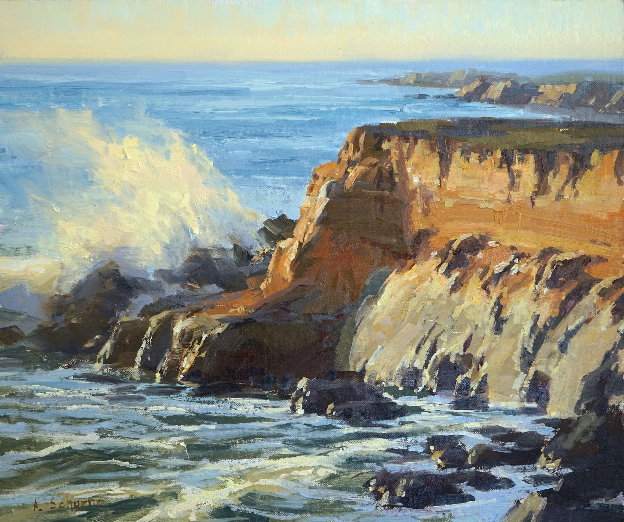 Aaron Schuerr Coastal Painting Workshop • Carmel Visual Arts