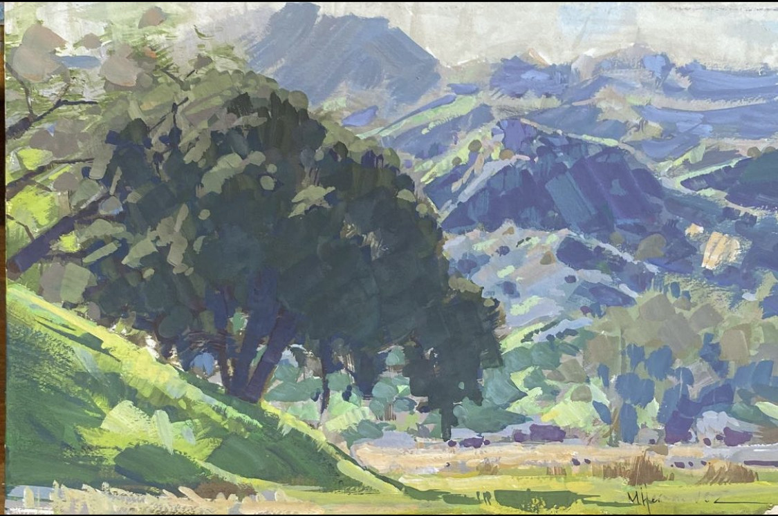 Artist Spotlight — Mike Hernandez talks about Painting in Gouache | Carmel Visual Arts